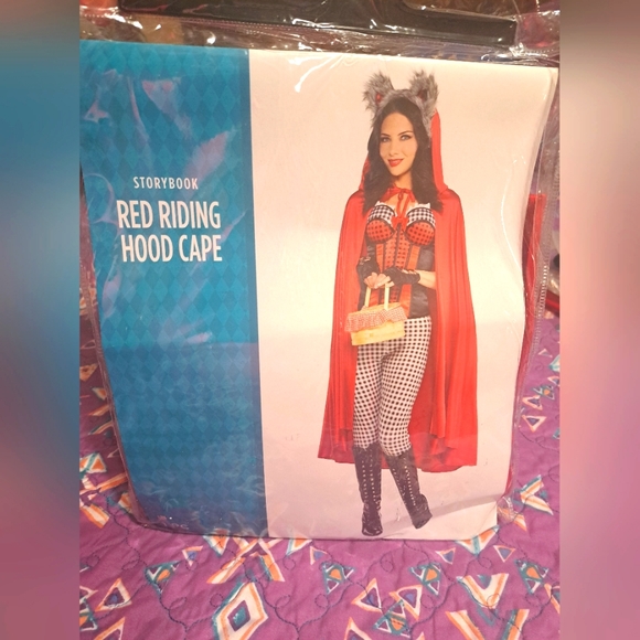 Other | Red Riding Hood Adult Costume Cape | Poshmark